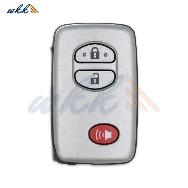 2+1Buttons B53EA 95430-60220 4D-67CHIP 433MHz Smart Key for 2007-2008 ...
