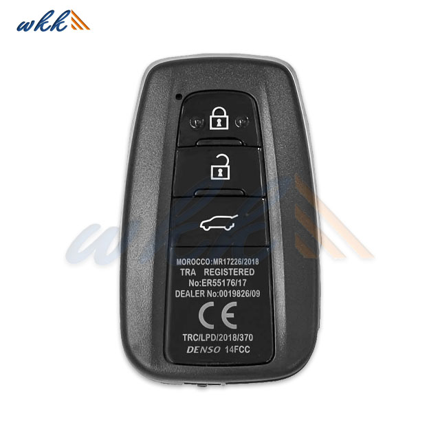 3Buttons B2T2K2R 89904-60V60/ 60V30 433MHz Smart Key for 2020-2021 ...